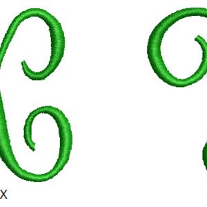 Sydney Font Machine Embroidery Design Fonts Monogram 10 Sizes File ...