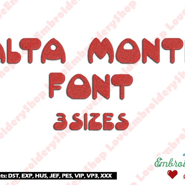 Alta Font - Etsy
