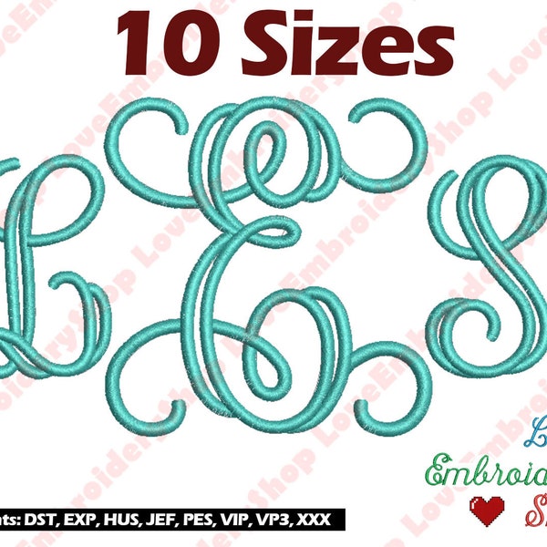 Interlocking Font - Etsy