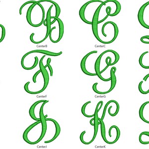 Sydney Font Machine Embroidery Design Fonts Monogram 10 Sizes File ...