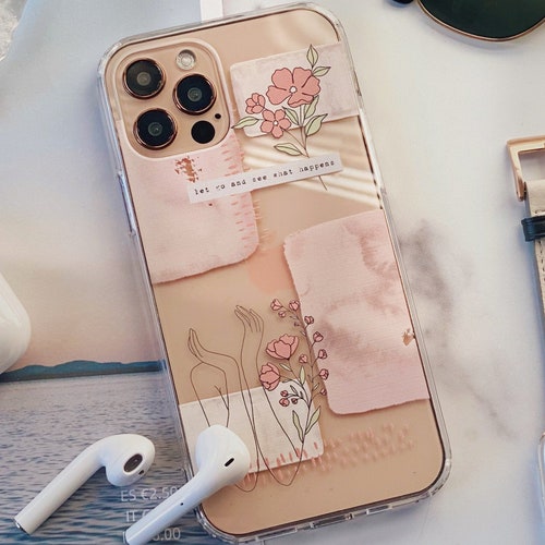 Be Happy Aesthetic Collage Clear Phone Case for Iphone 12 Mini - Etsy