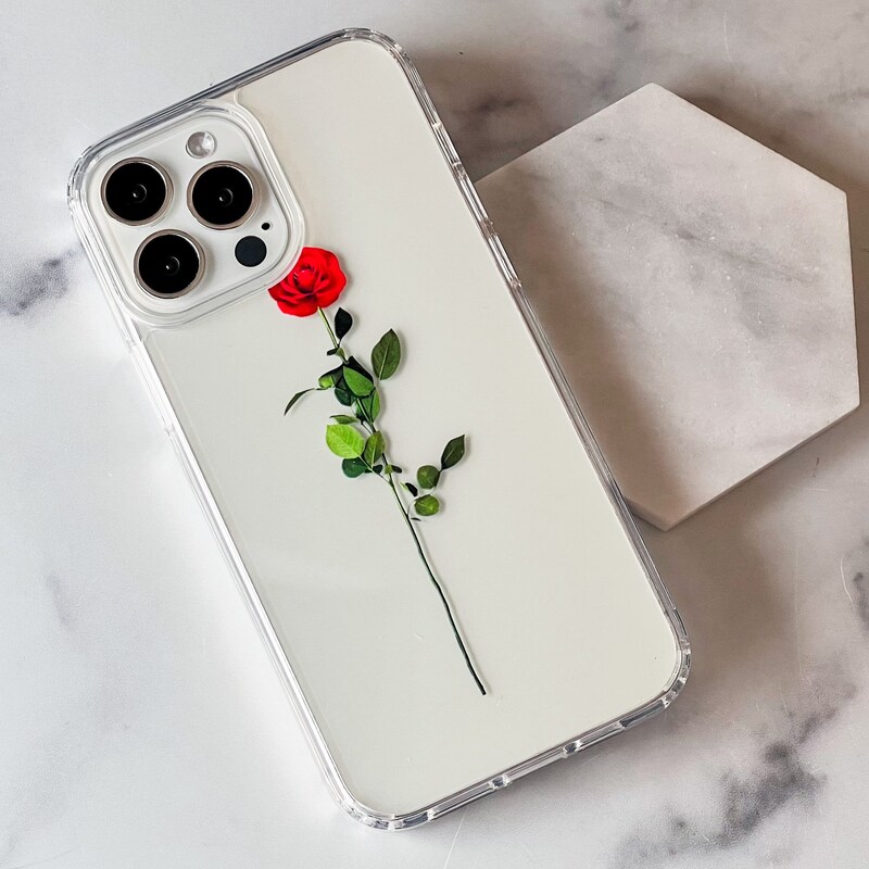 Rose iPhone Case - Etsy