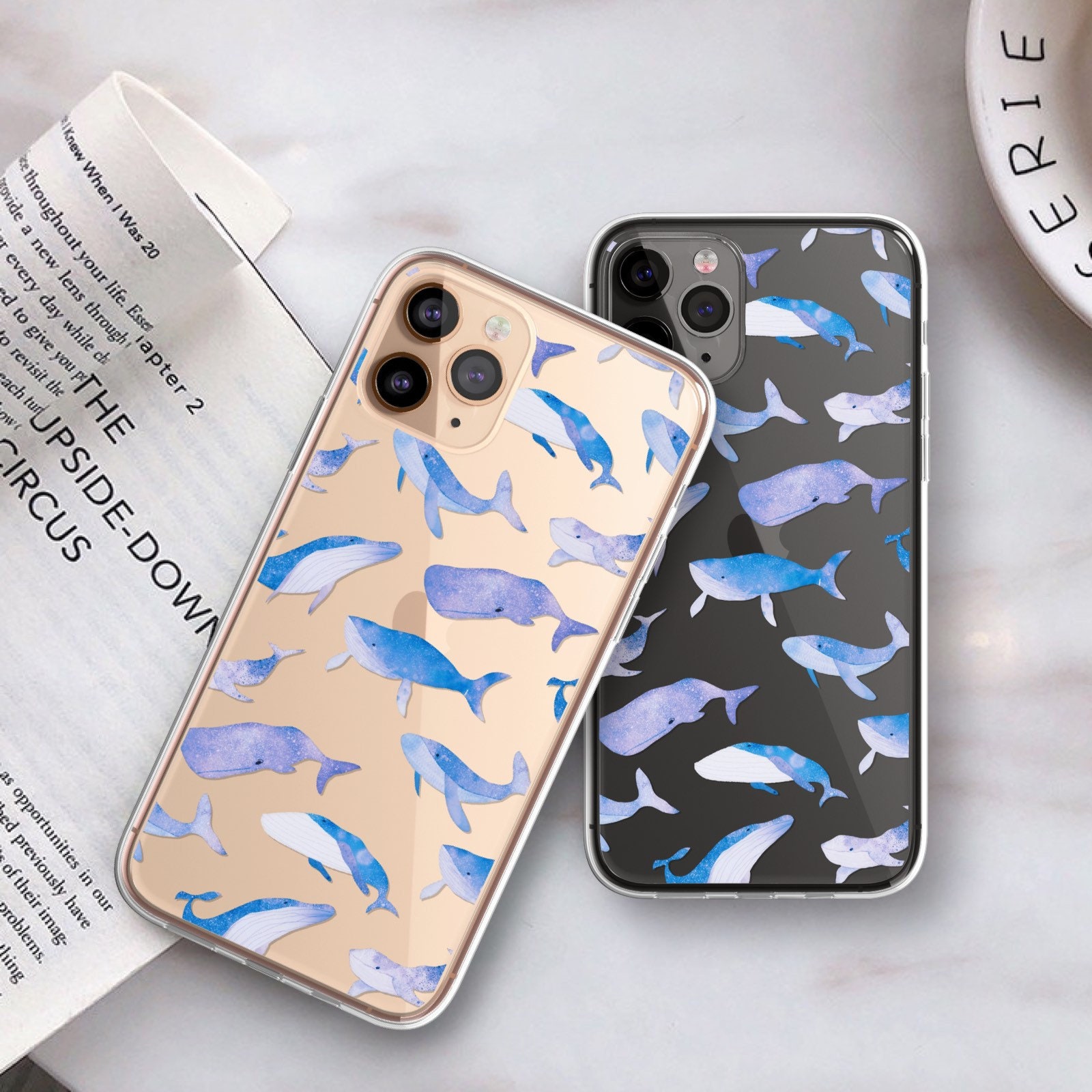 Cute Humpback Whale Phone Case For iPhone 12 11 Pro XS Max XR | Etsy