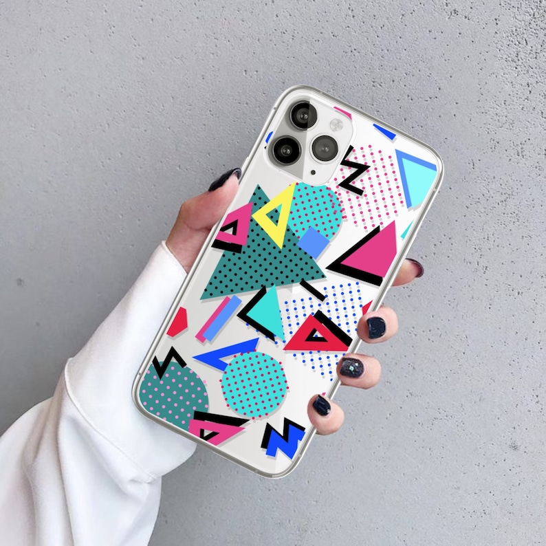 Phone Case Retro Vintage Memphis 80s 90s Cover for Iphone 13 - Etsy