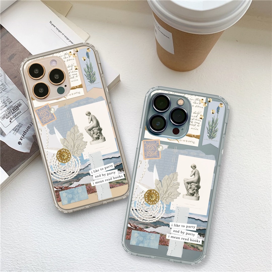Read Books Collage Phone Case | Clear Case for iPhone and Galaxy | Case ...