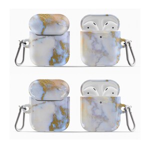 Pretty Opal Marble Airpods Case Aesthetic Air Pods Pro Cover With ...