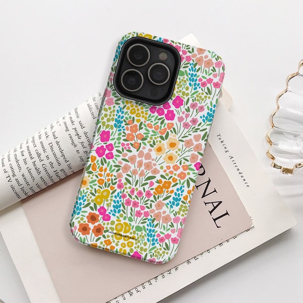 Colorful Flower Phone Cases - Etsy