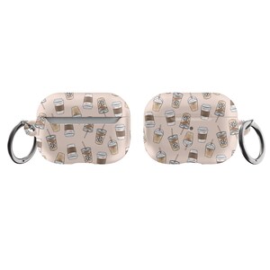 Cute Coffee Airpods Case Aesthetic Air Pods Case Pretty Pink Air Pod ...