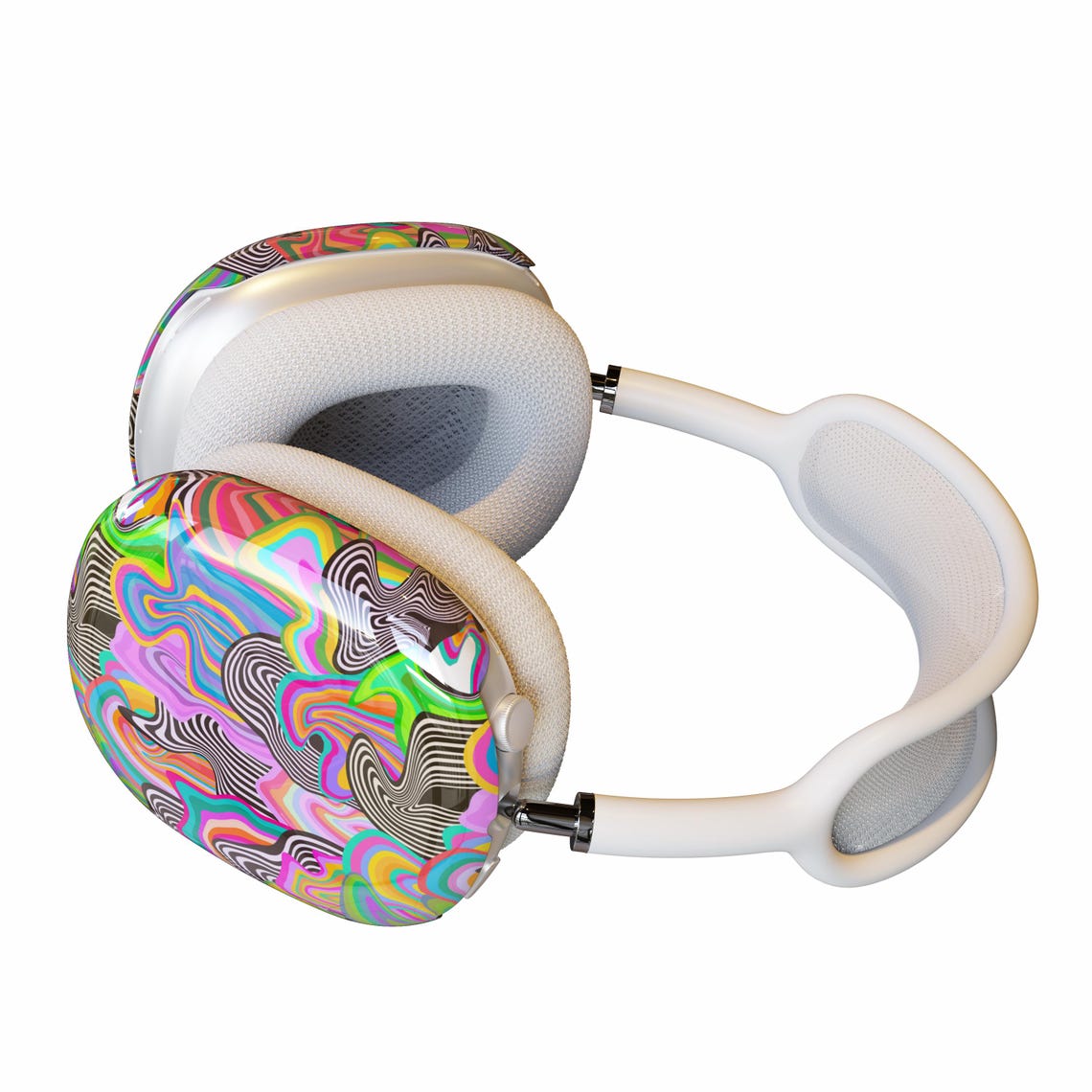 Psychedelic Drippy Airpods Max Case | Snap on Air Pods Max Cover ...