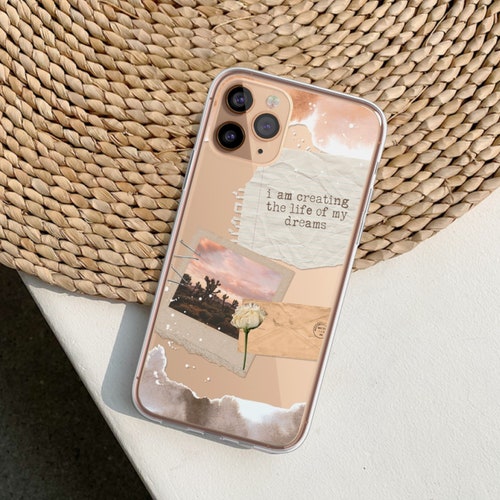 Vintage Aesthetic Scraps Phone Case for Iphone 12 Mini XR 7 8 - Etsy