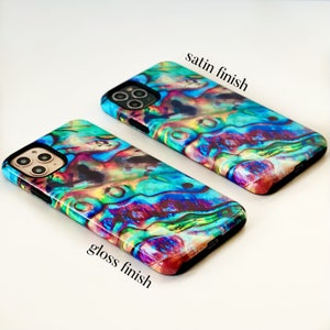 Abalone Shell Print Phone Case for iPhone 17 Air 16e 15 14 13 12 Pro ...