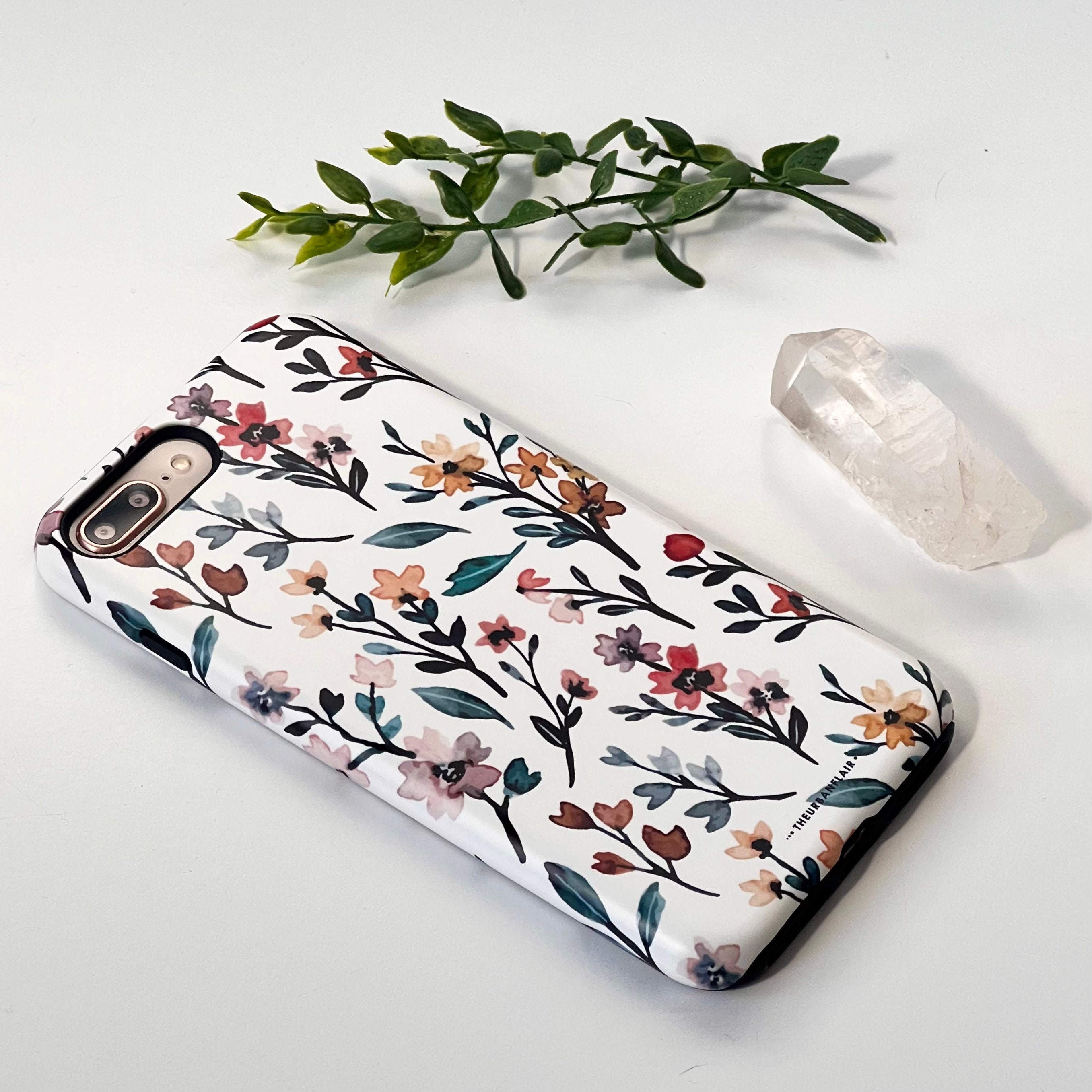 Cute Fall Watercolor Flowers Phone Case for Iphone 14 13 12 - Etsy