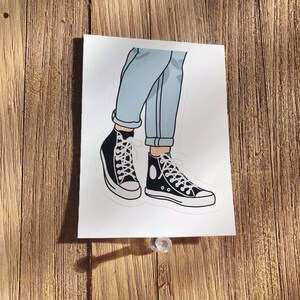 Line Art Decal Waterproof Vinyl Sticker for Waterbottle Laptop | Etsy