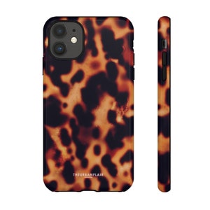 Tortoise Shell Print Phone Case for Iphone 13 12 Mini 11 Pro | Etsy