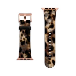 Tortoise Shell Print Apple Watch Band - Fits All Iwatch Series - Sizes ...