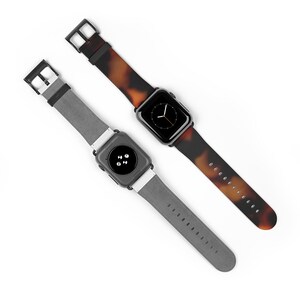 Warm Tortoise Shell Apple Watch Band 38mm 40mm 41mm Watch Straps ...