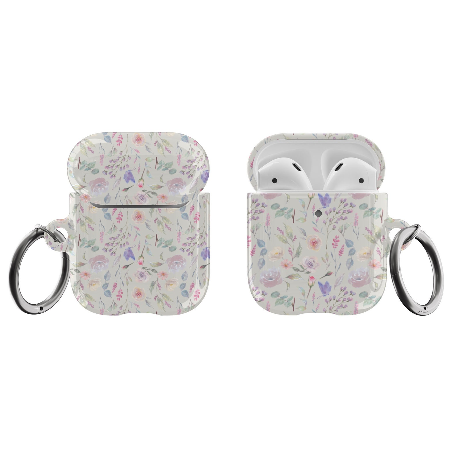 Aesthetic Pastel Watercolor Flowers Air Pods Case New Air Pod - Etsy