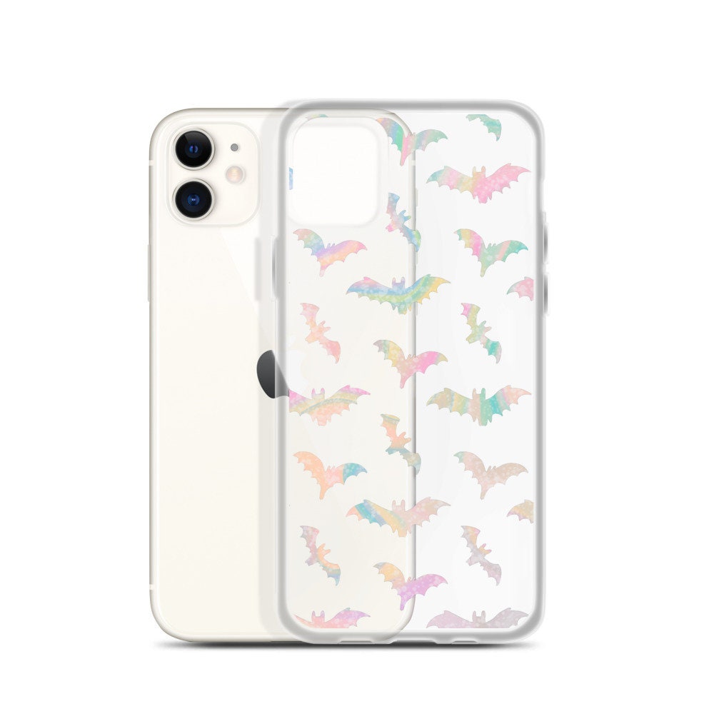 Pastel Bats Clear Phone Case for Iphone 14 Plus 13 Pro Max 12 - Etsy