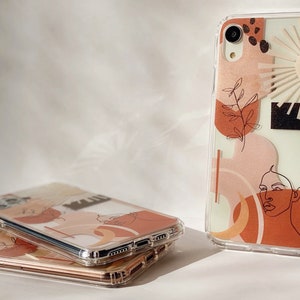 Best Selling Aesthetic Abstract Shapes Case With Modern Design for ...