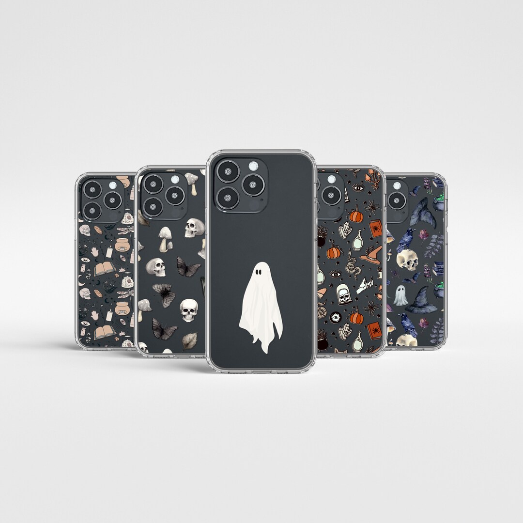 Spooky Halloween Phone Cases for iPhone 17 16 15 14 13 12 11 7 8 SE ...