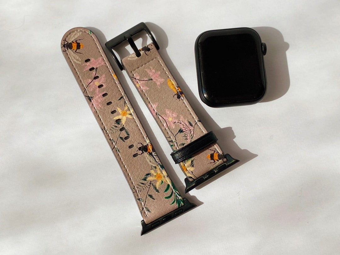 Vintage Bees Chic Apple Watch Band 42mm 45mm 44mm 38mm 41mm 40mm Apple ...
