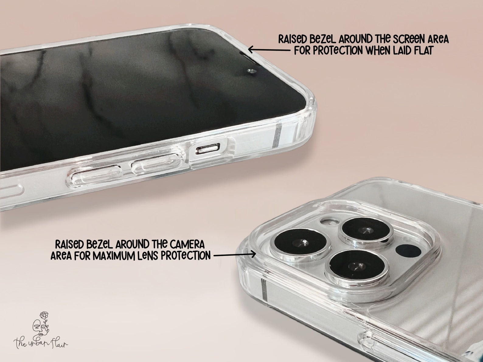 Simple Custom Picture Clear Phone Case Cover for Iphone or - Etsy