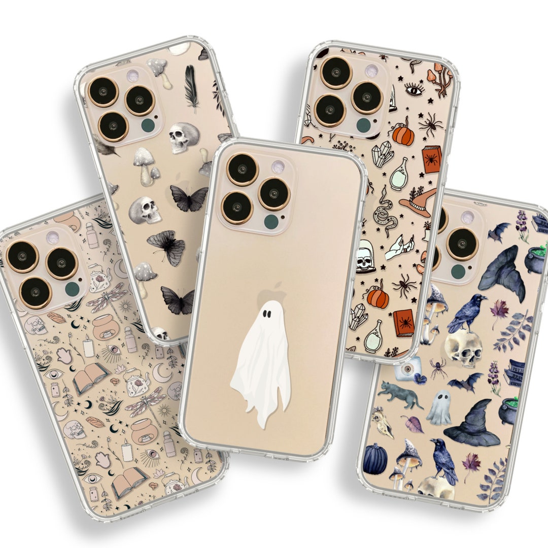 Spooky Halloween Phone Case for iPhone 17 16 15 14 13 12 7 8 SE Galaxy ...