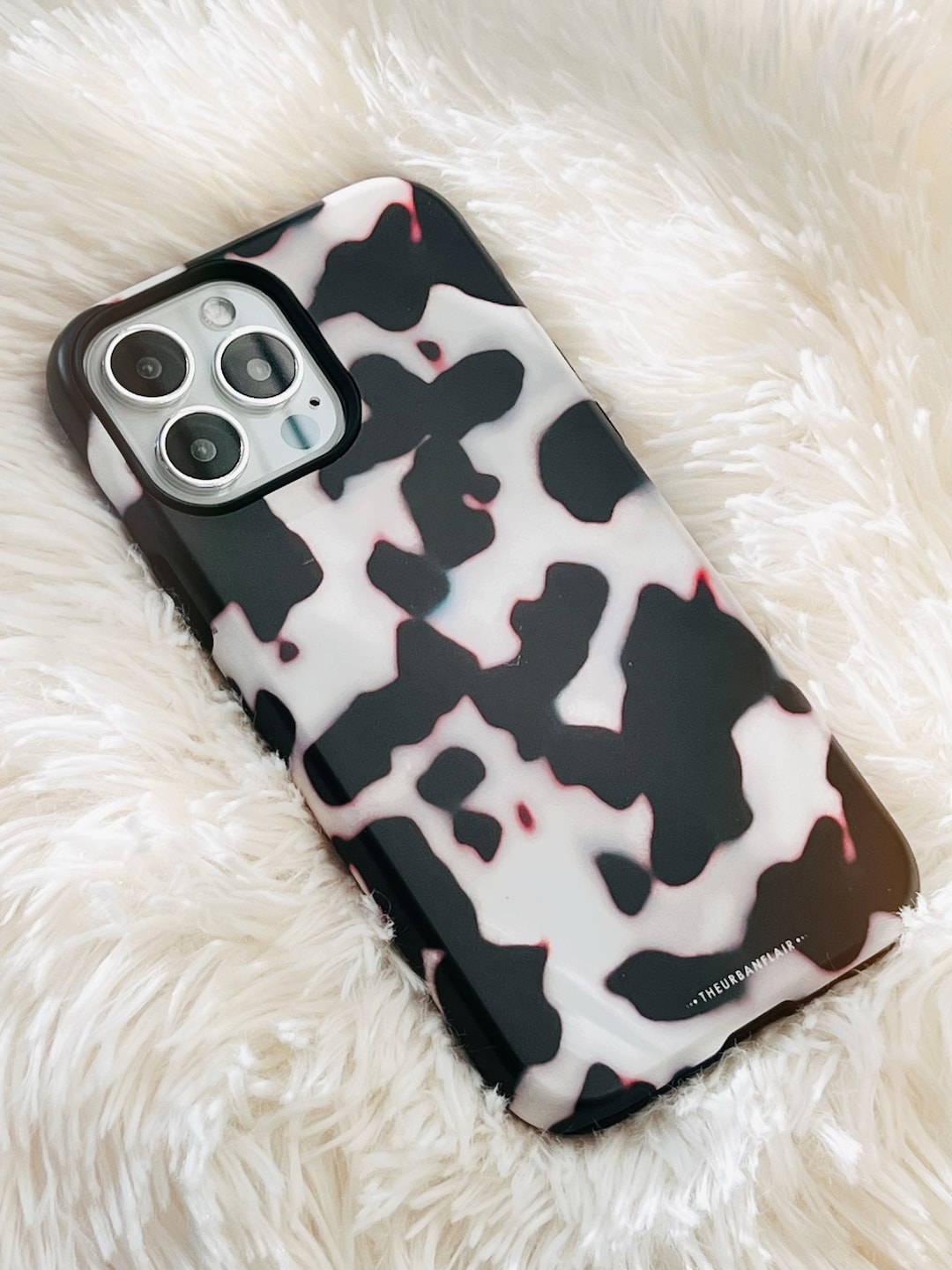 Off White Tortoise Shell Print Phone Case for iPhone 17 Air 16e 15 14 ...