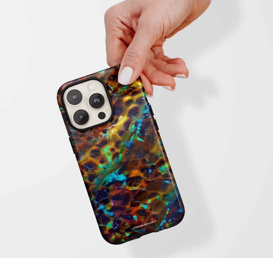 Tortoise Shell Print Magsafe Phone Case - for iPhone 17 Air 16e 15 Pro ...