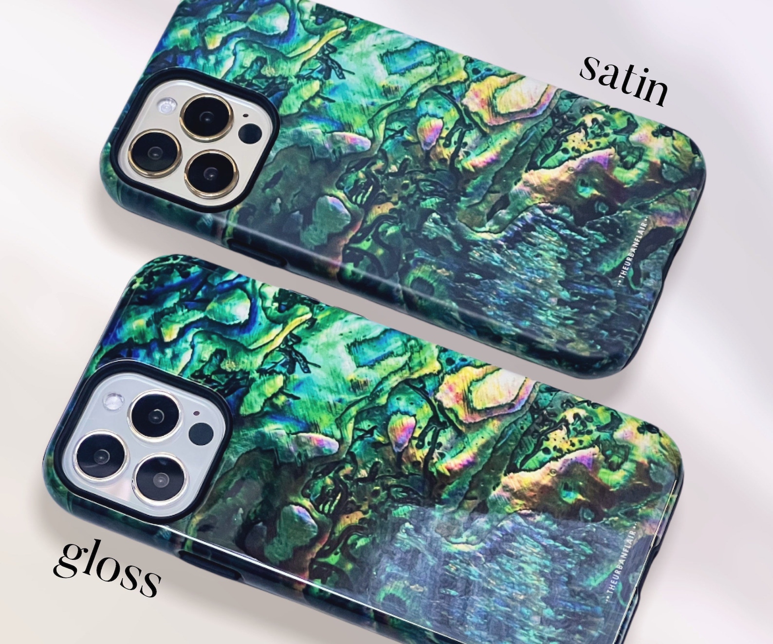 Green Abalone Mollusk Shell Print Tough Phone Case for Iphone | Etsy