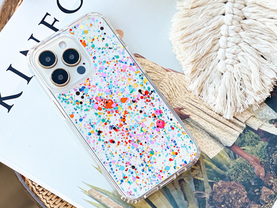 Colorful Paint Splatter Phone Case for iPhone 17 Air 16e 15 14 13 Pro ...