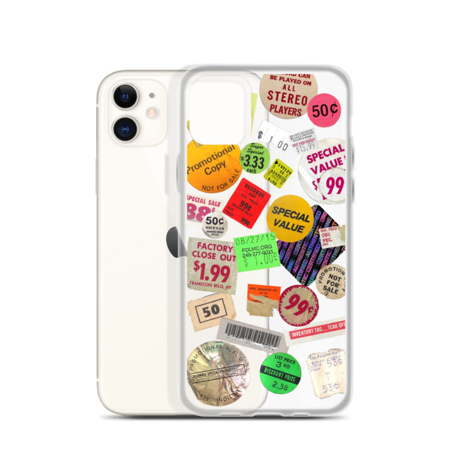 Grunge Aesthetic Stickers Case for iPhone 15 Pro 14 Plus 13 12 Mini X ...