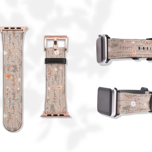 Rustic Abstract Shapes Apple Watch Band Series 3 4 5 6 SE 38mm - Etsy