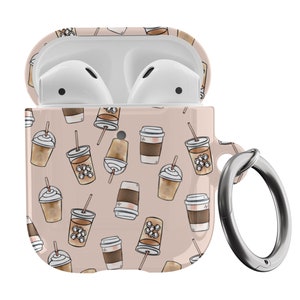 Cute Coffee Airpods Case Aesthetic Air Pods Case Pretty Pink Air Pod ...