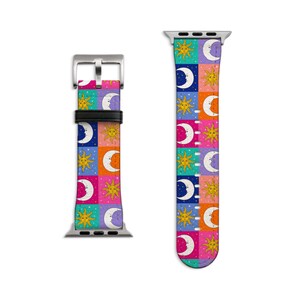 Eclectic Sun and Moon Apple Watch Band - Fits All Apple Watch Series 1 ...
