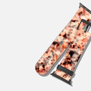 Rose Gold Tortoise Shell Apple Watch Band iWatch Straps | Etsy