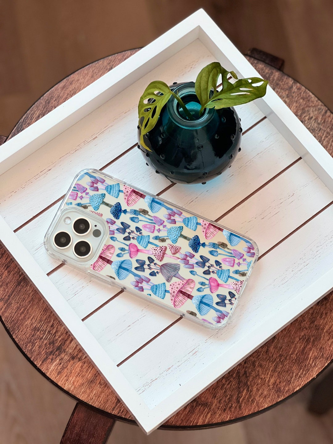 Colorful Mushrooms Case For iPhone 15 14 13 Pro Max 12 Mini XR 7 8 SE ...