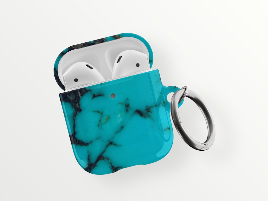 Turquoise Stone AirPods Case Aesthetic Air Pods Case Colorful - Etsy.de