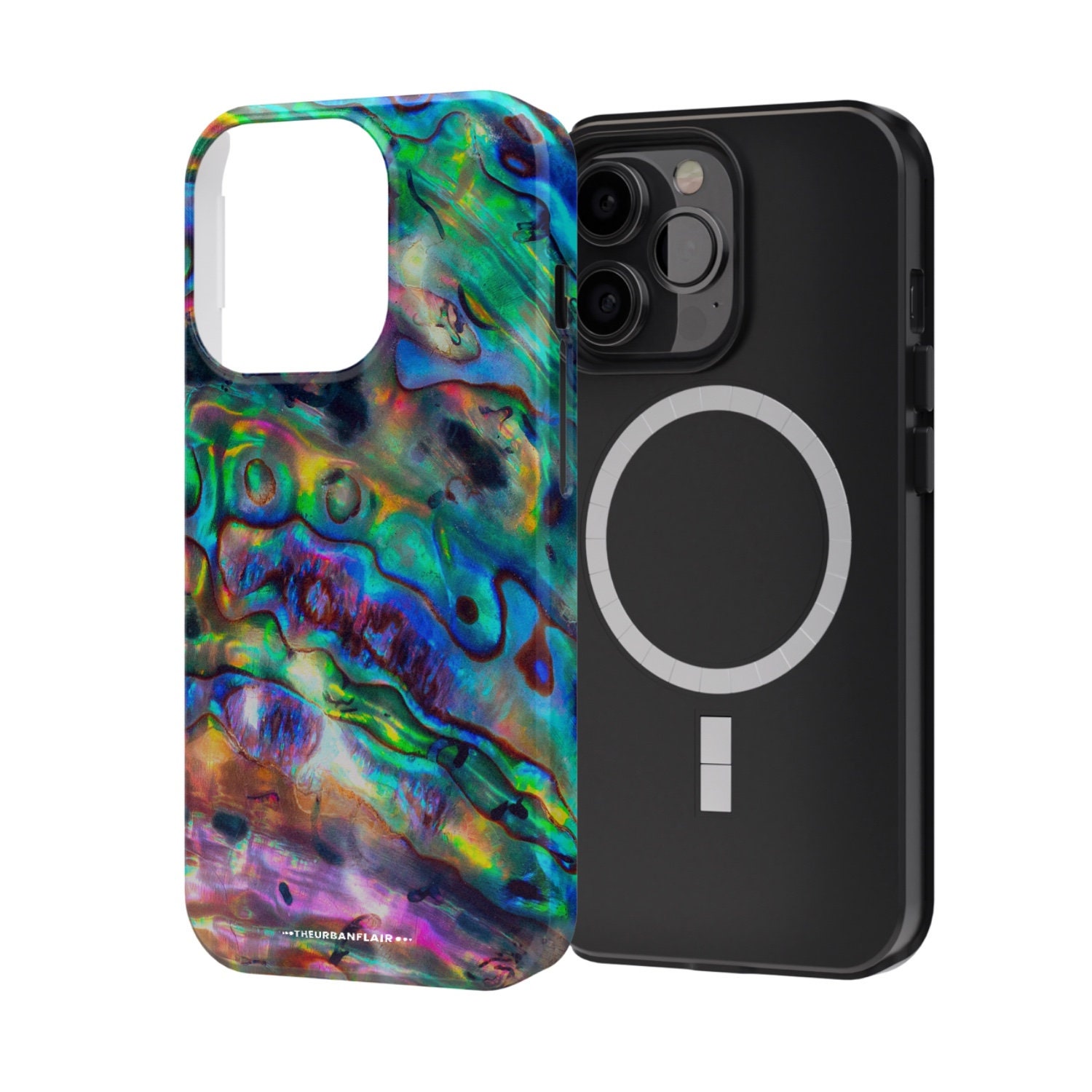 Blue Abalone Shell Print Magsafe Phone Case for Iphone 14 & - Etsy