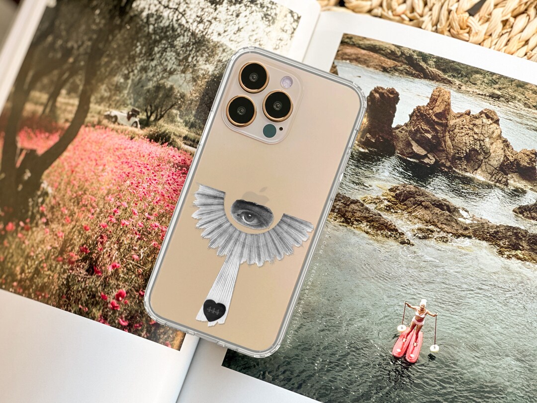 Eye of Providence 444 Clear Phone Case for iPhone 15 14 13 Pro Max 12 ...