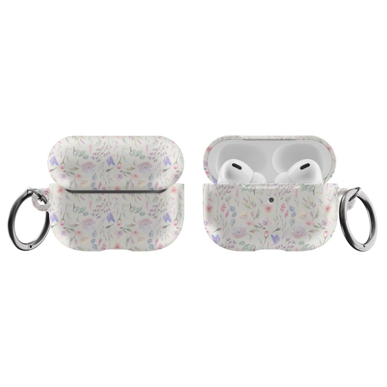 Aesthetic Pastel Watercolor Flowers Air Pods Case New Air Pod - Etsy