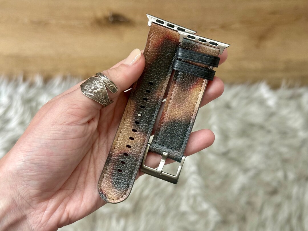 Tortoise Shell Apple Watch Band 40mm Tortoiseshell 38mm 41mm 42mm 44mm ...