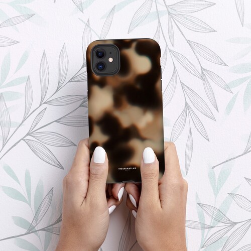 Tortoise Shell Print Phone Case for Iphone 13 12 Mini 11 Pro | Etsy