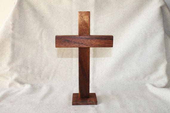 Handcrafted Koa Cross - Etsy