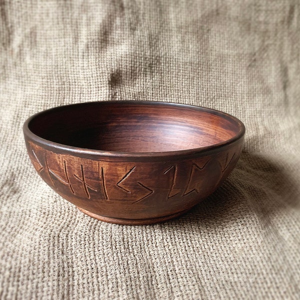 Pottery Bowl - Etsy UK