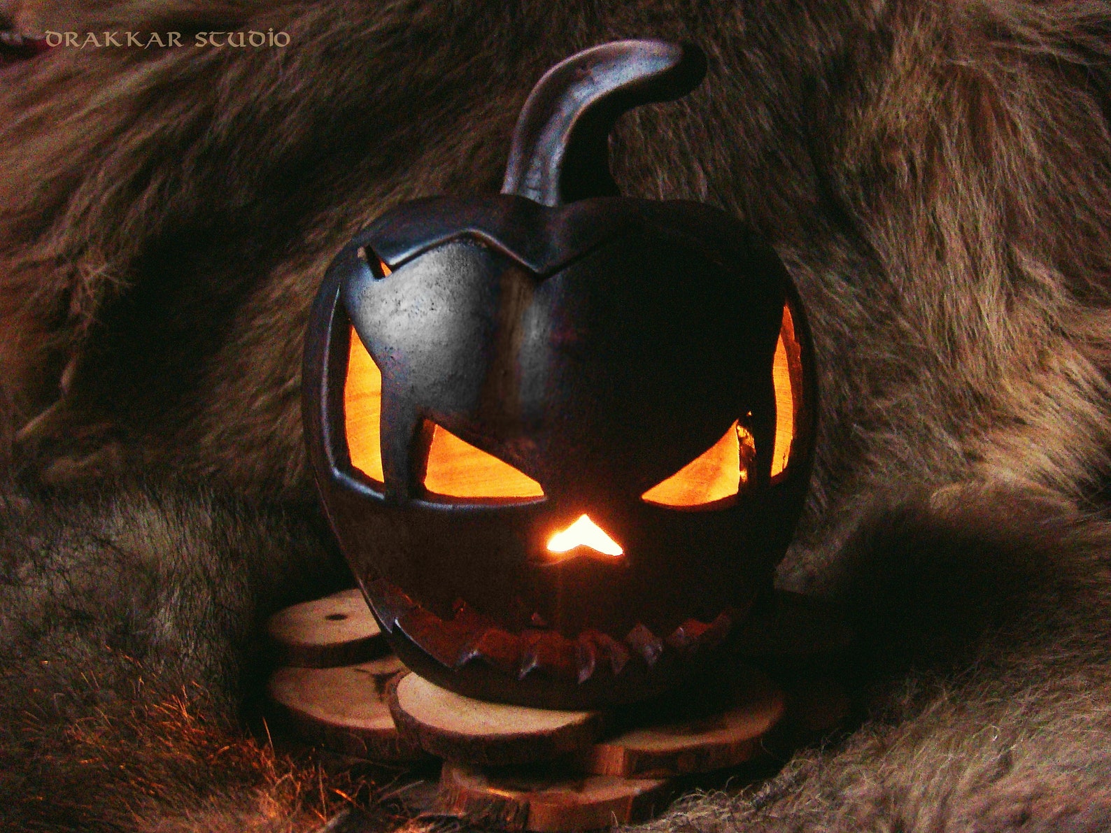 Ceramic Pumpkin Jack-o'lantern - Etsy