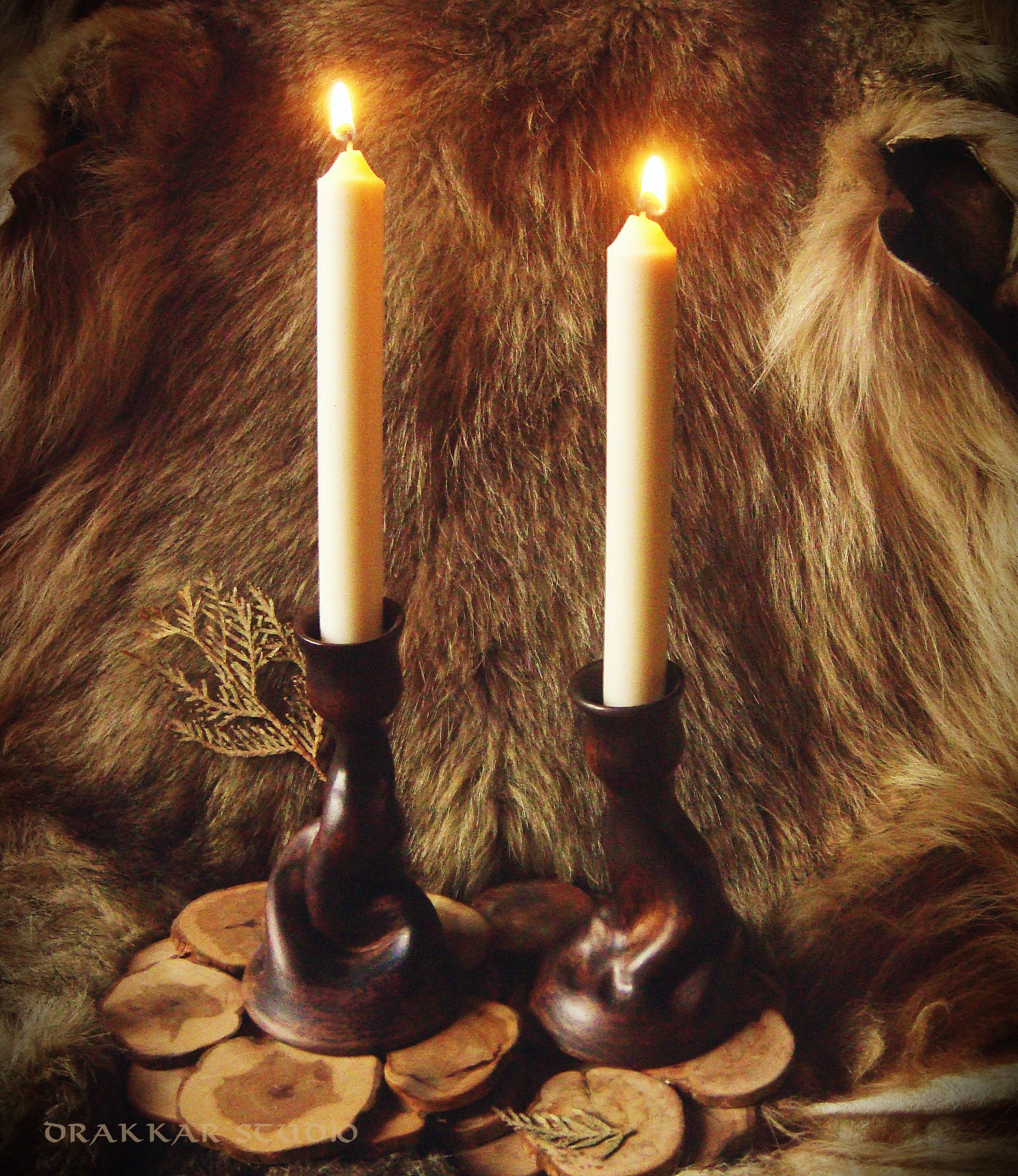 Сrumpled Ceramic Candle Holders Curve Candlestick | Etsy