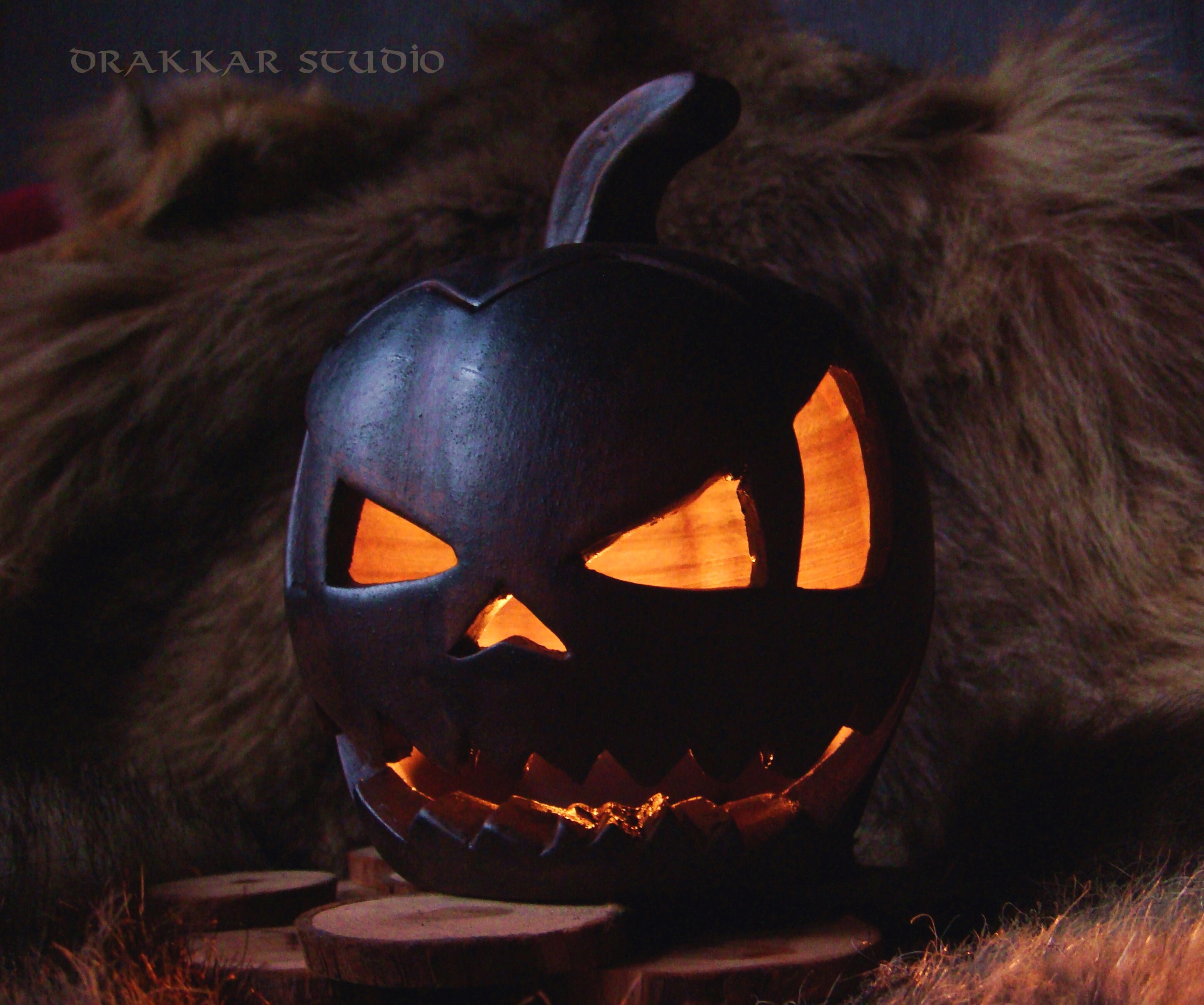 Ceramic Pumpkin Jack-o'lantern - Etsy