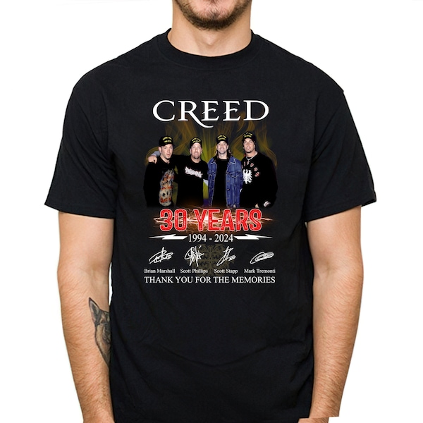 Creed Tour Shirt - Etsy