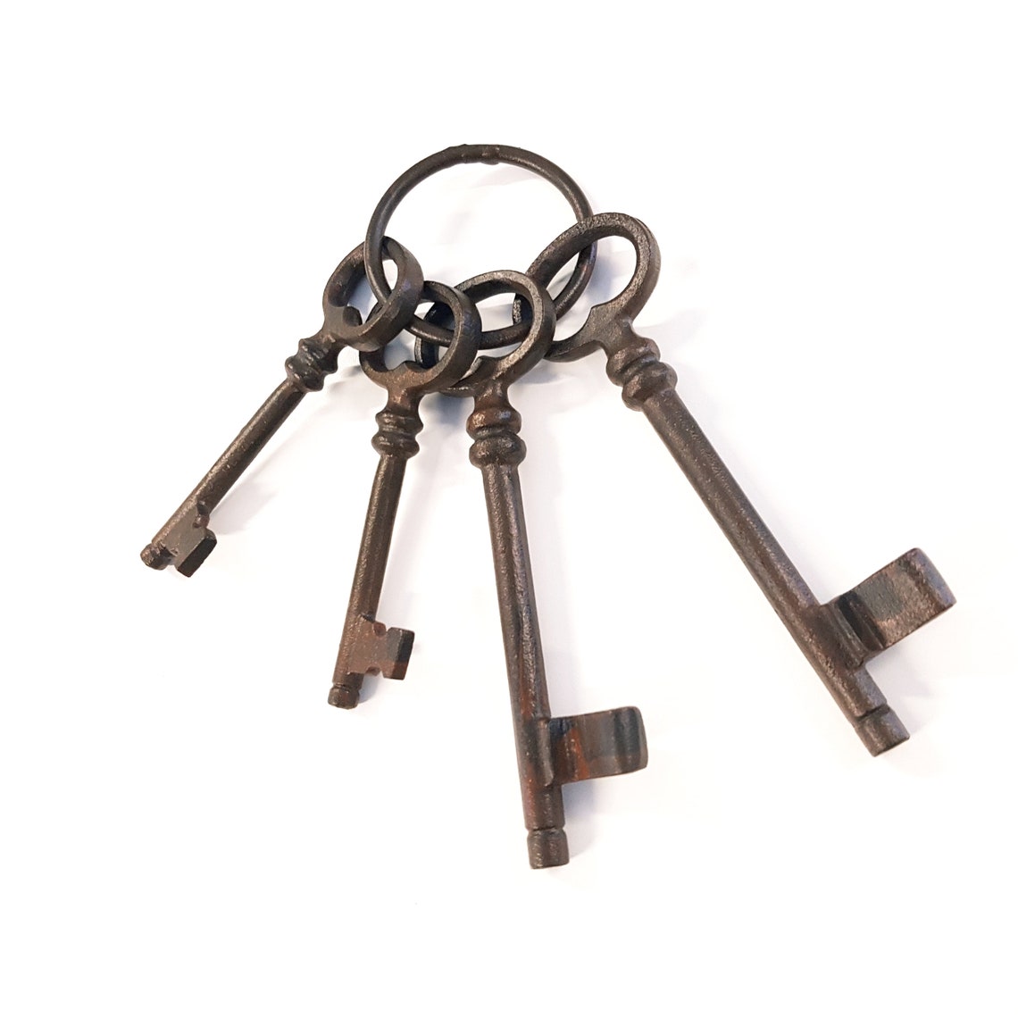 Vintage Cast Metal Skeleton Key Set Wall Decor - Etsy